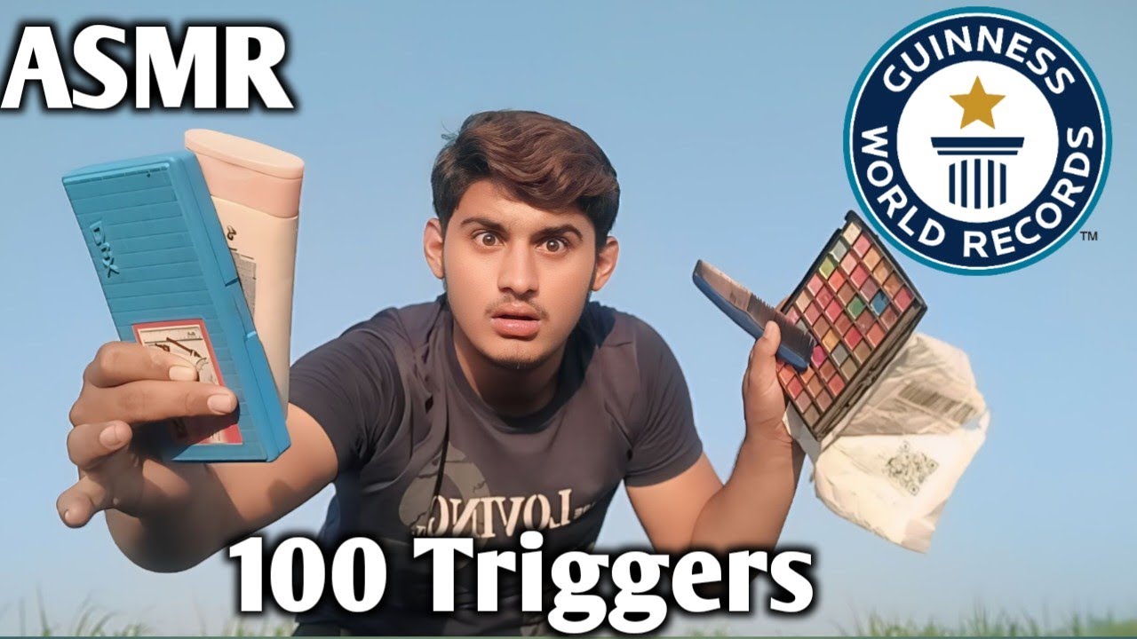 ASMR Fast 100 Triggers | GUINNESS WORLD RECORDS 🥇 - YouTube