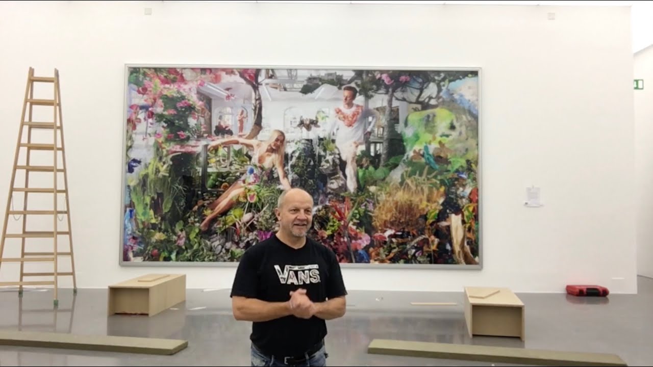 Lois Renner - Making of "Makart" / Salzburg Museum Installation - YouTube