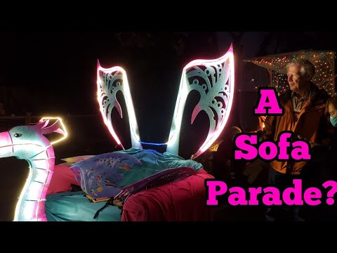 "A" Street Winter Festival Santa Rosa...Sofa Parade 'n Stuff - YouTube
