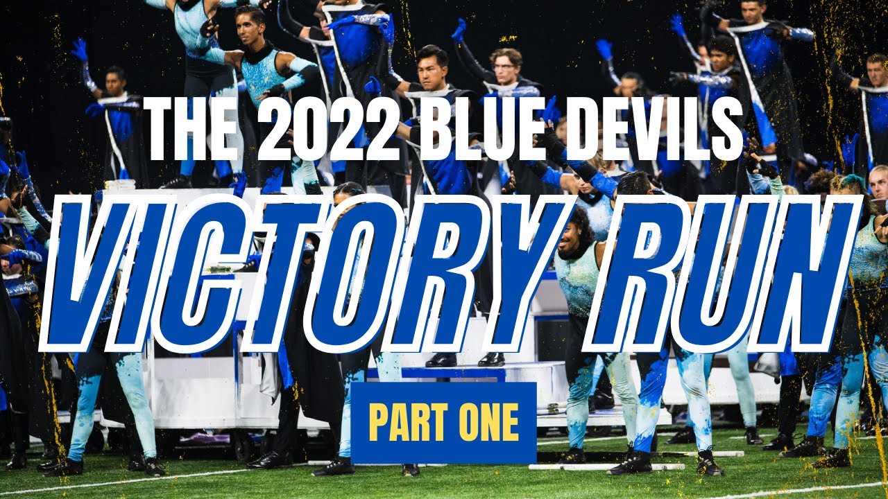 The Blue Devils 2022 - Tempus Blue Victory Run (Part One) - YouTube