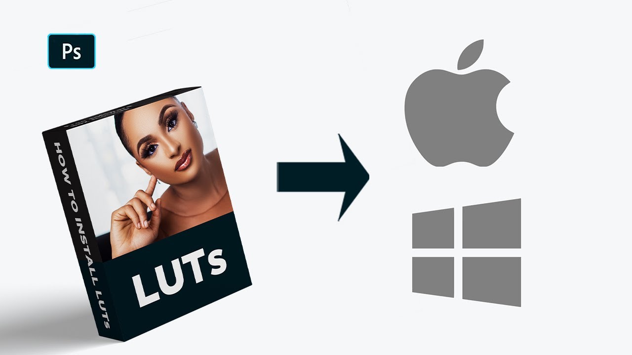 Permanently Install And Use LUTs In Photoshop | Windows And Mac - YouTube