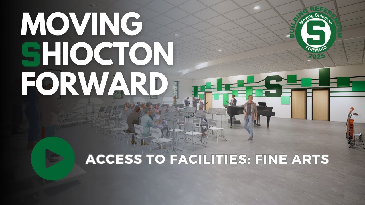 Moving Shiocton Forward: Access to Facilities: Fine Arts - YouTube