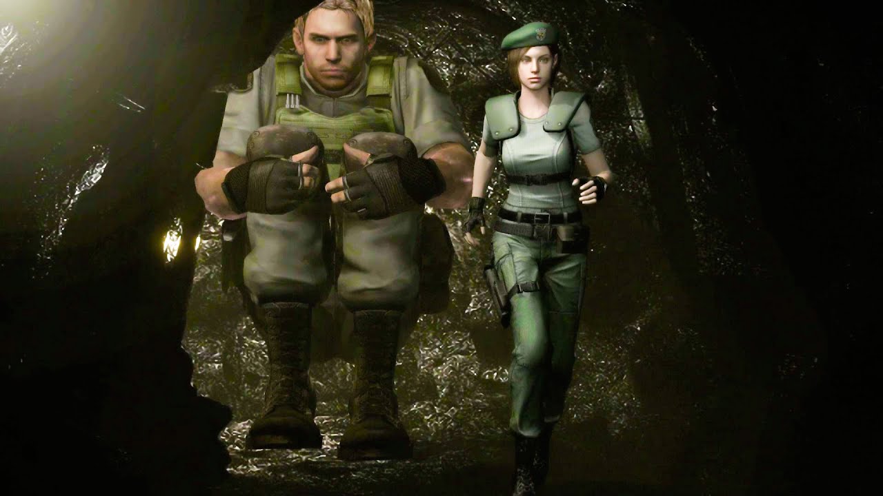 Resident Evil HD Remaster - Chris the boulder - YouTube