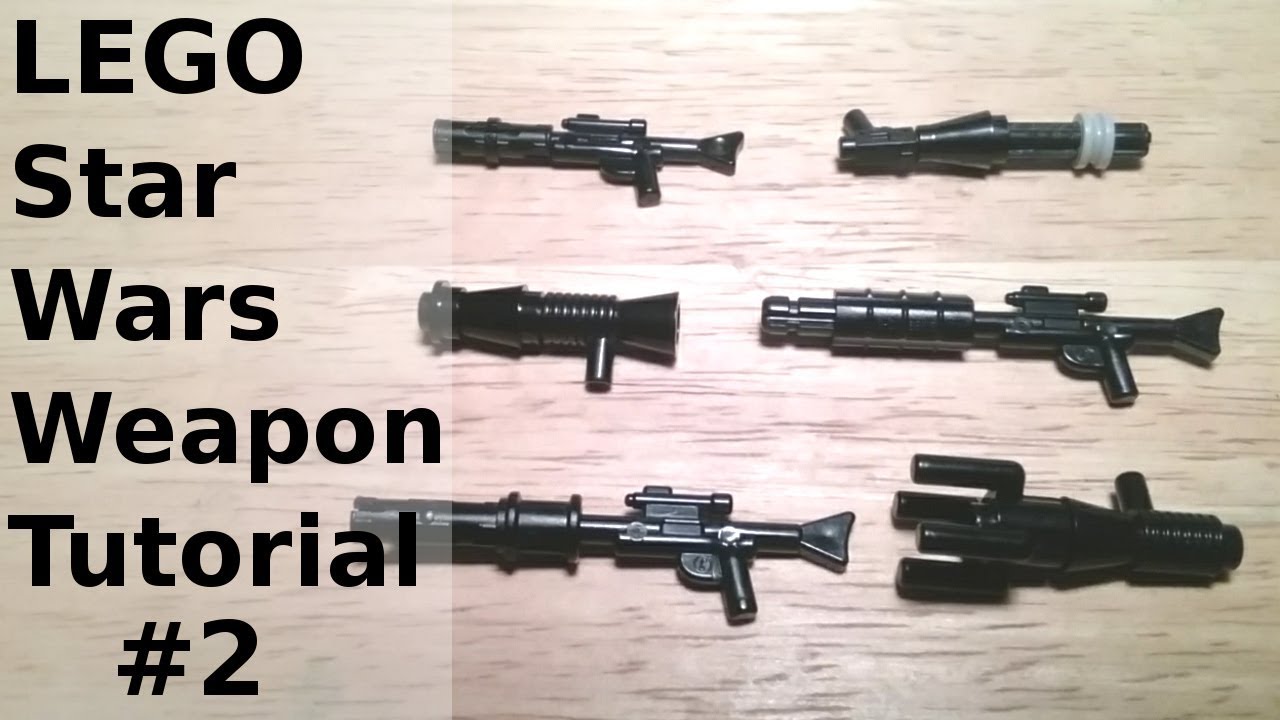 LEGO Star Wars Weapon Tutorial #2 - YouTube