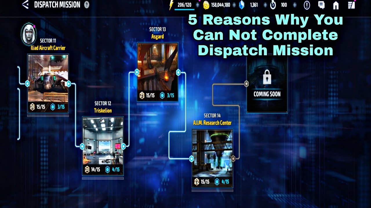 5 Reasons Why You Can Not Complete Dispatch Mission - Marvel Future ...