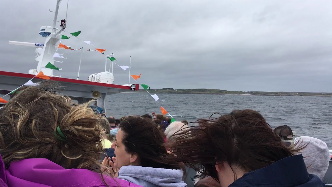 Inishbofin Ferry to Cleggan - YouTube