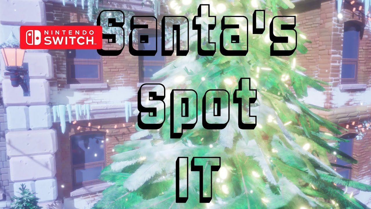 Santa’s Spot It Gameplay Nintendo Switch - YouTube