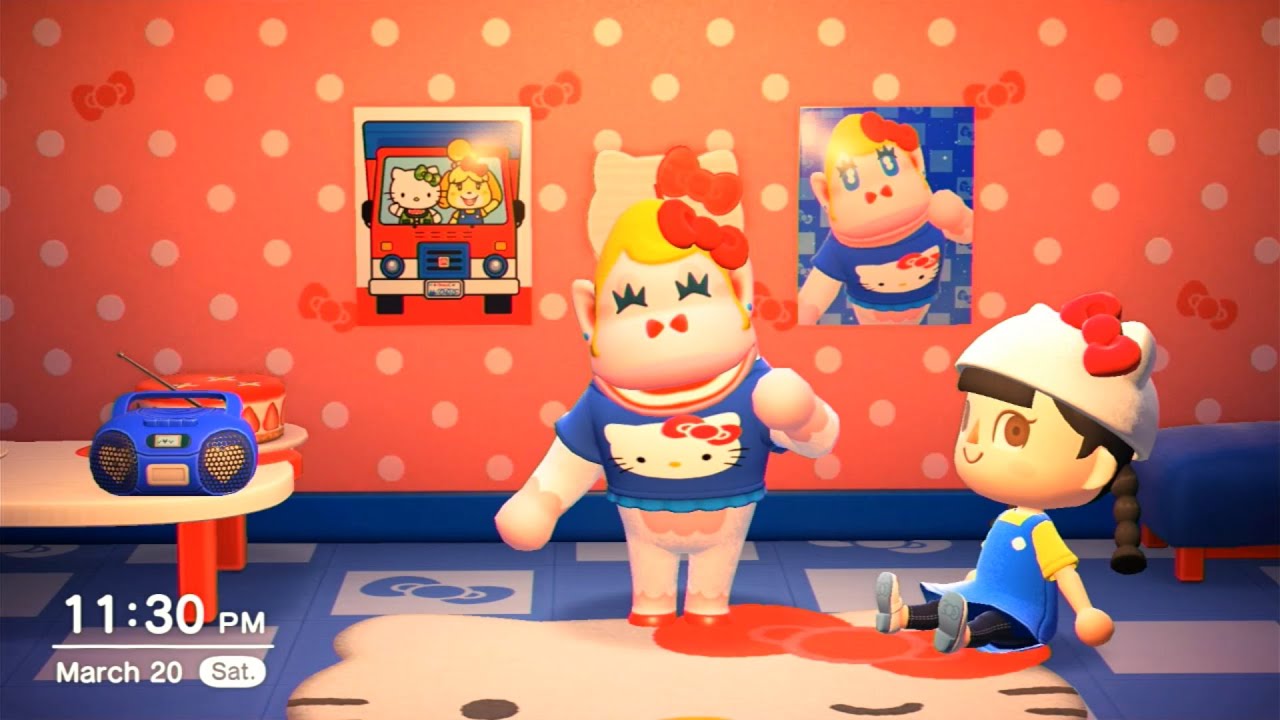 Animal Crossing New Horizons | Rilla All 59 Reactions Emote - YouTube