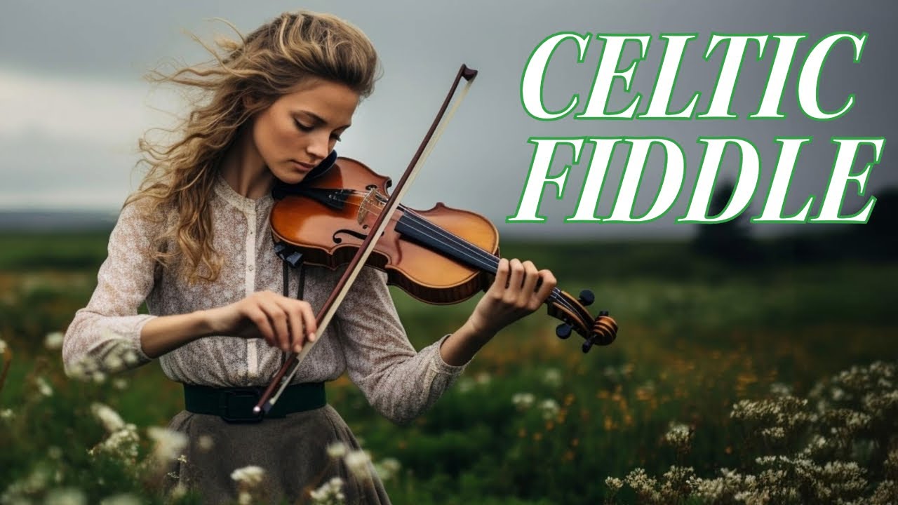 Celtic Fiddle Traditional Music with Stunning Ancient Castles Aerials ...