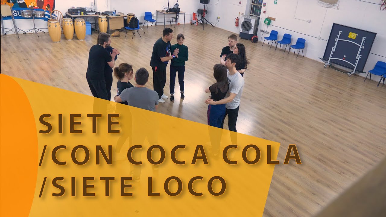 Siete, Siete con Coca Cola, Siete Loco - Rueda moves 10 - YouTube