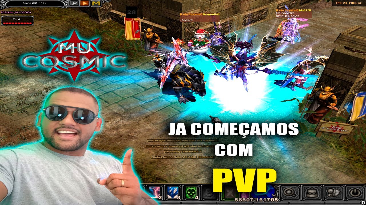 [MU COSMIC] 💥 UMA MÉDIA DE 500 PLAYERS ONLINE! - YouTube