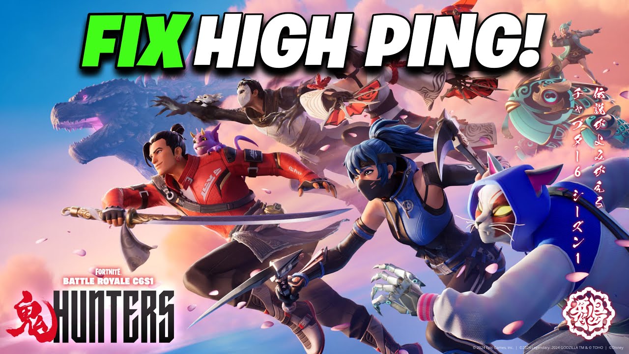 Fortnite Chapter 6 High Ping, Multiplayer Lag Connectivity Problems FIX ...