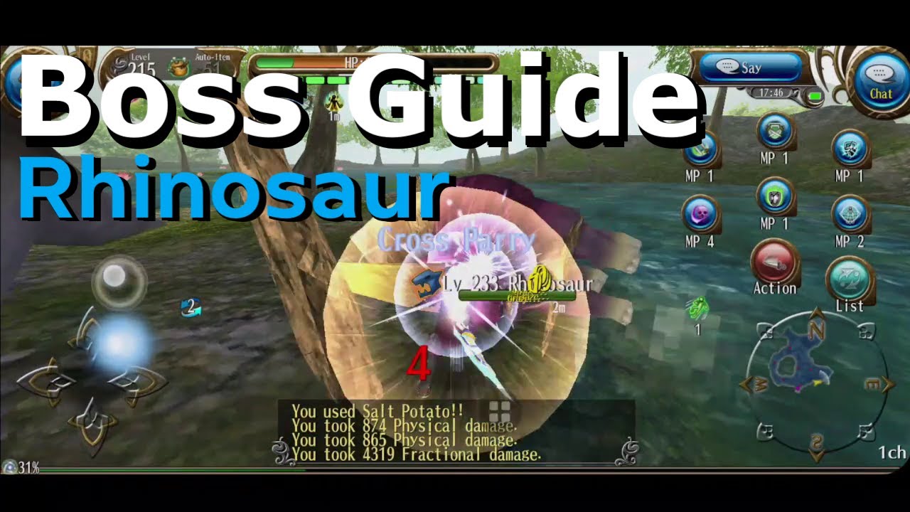 Rhinosaur Guide - Toram Online - YouTube