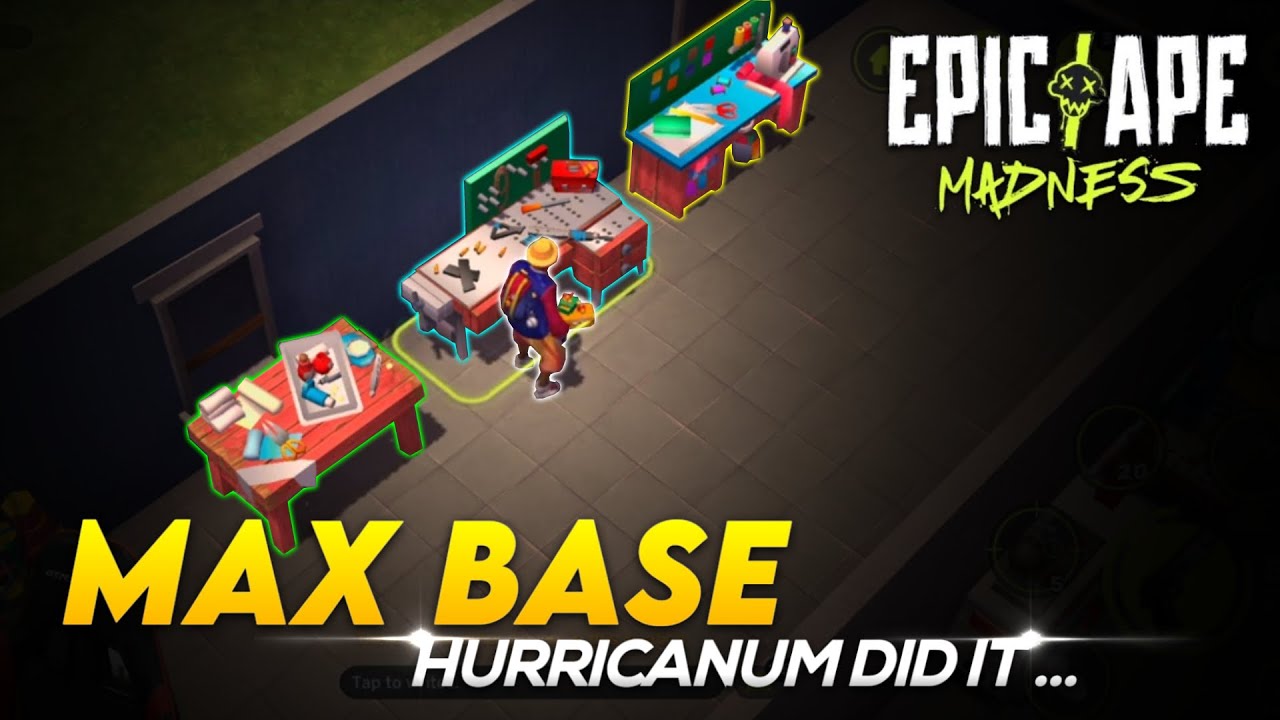 Hurricanum MAXES MY BASE! Epic Ape Madness - YouTube