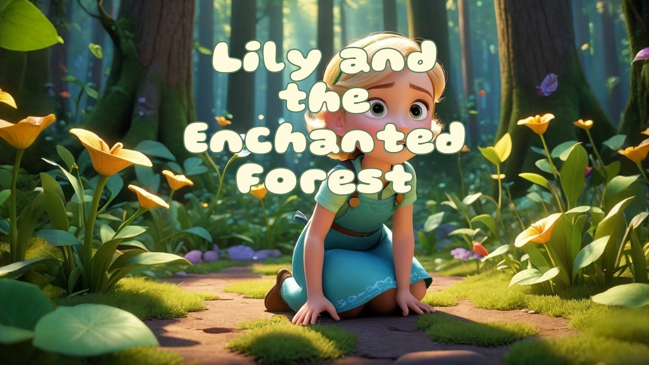 Lily and the Enchanted Forest || English story || learn English through ...