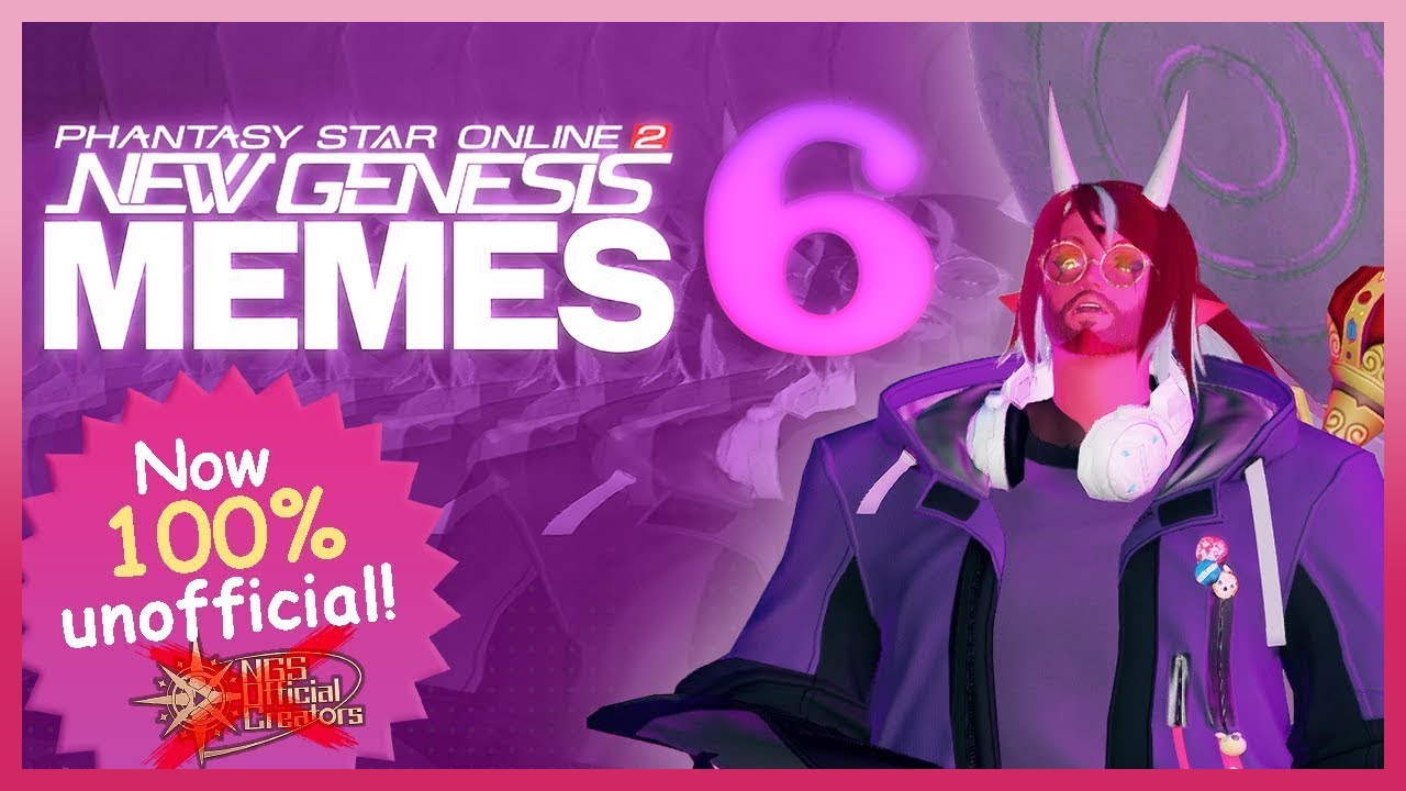 💜 NGS Memes that go hard | PSO2NGS Memes 6 💜 - YouTube