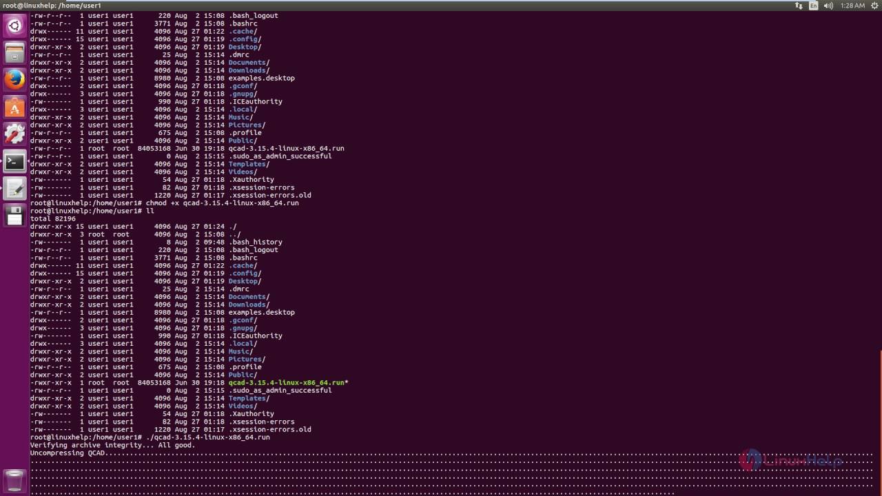 How to install QCAD in Ubuntu - YouTube