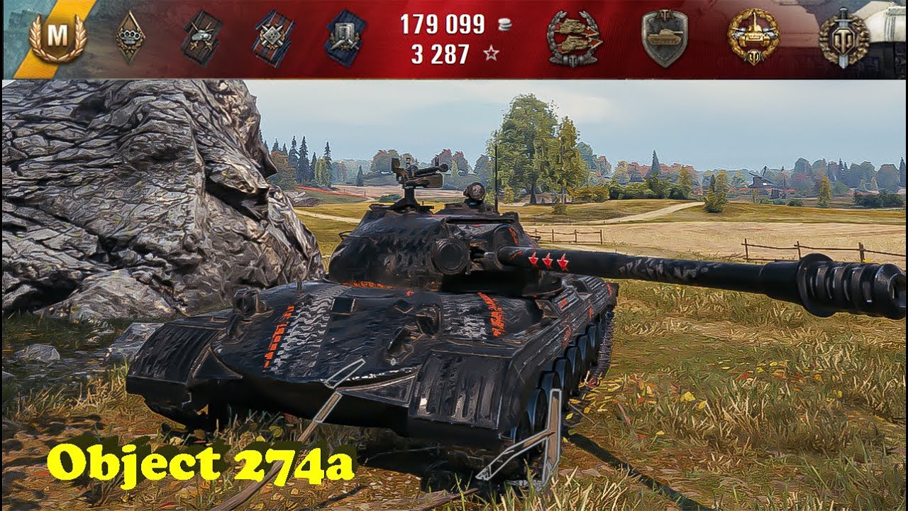 Object 274a - World of Tanks UZ Gaming - YouTube