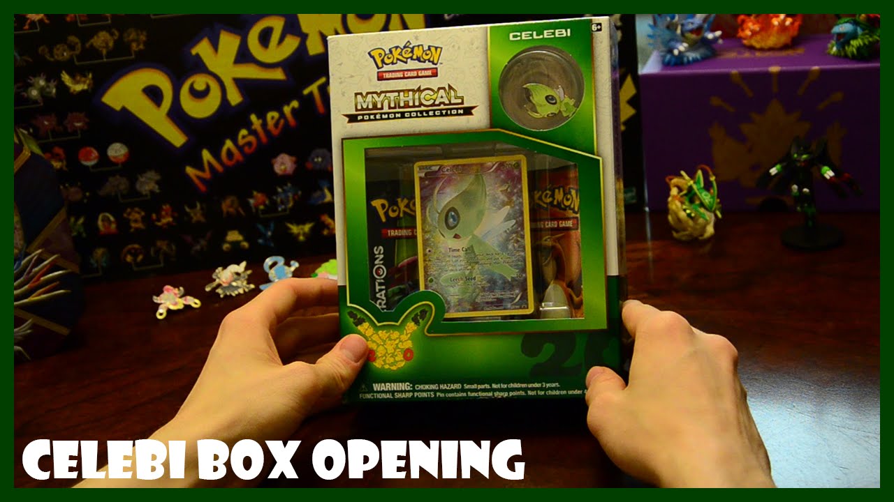 Opening A Pokemon Generations Celebi Collection Box! - YouTube