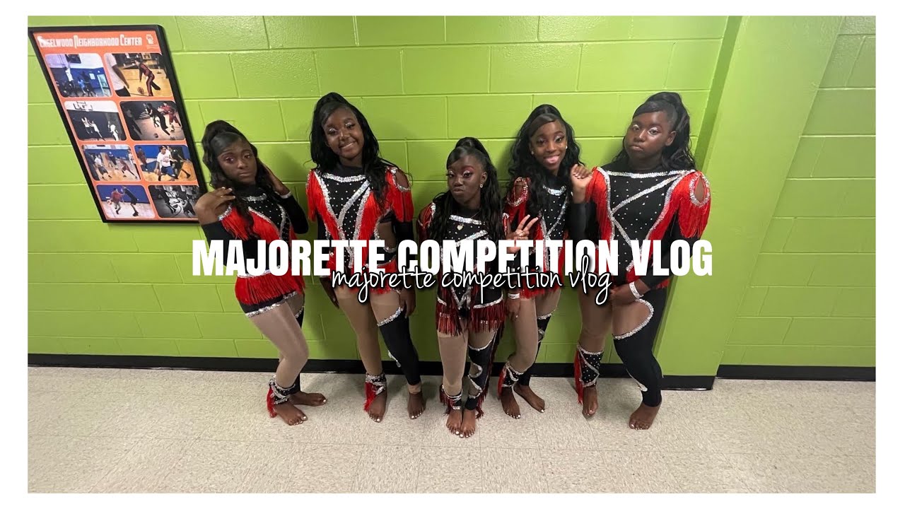 Majorette Competition Vlog | Buck or boo 3 dance competition | Savage ...