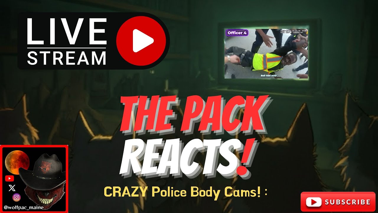 🔴 LIVE React with The Pack! | Top CRAZYIEST Police Body Cam Reactions ...