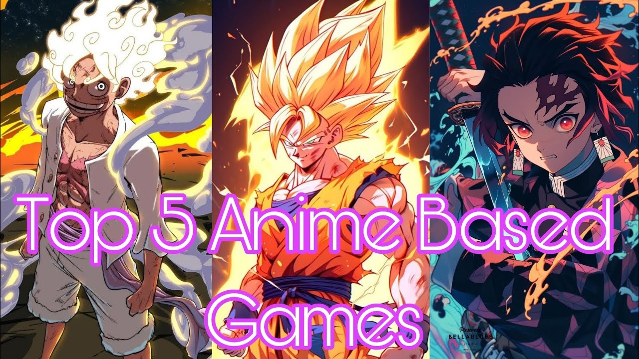Top 5 Anime Based Games /// All Games Links In Description 🔥🔥🔥 - YouTube