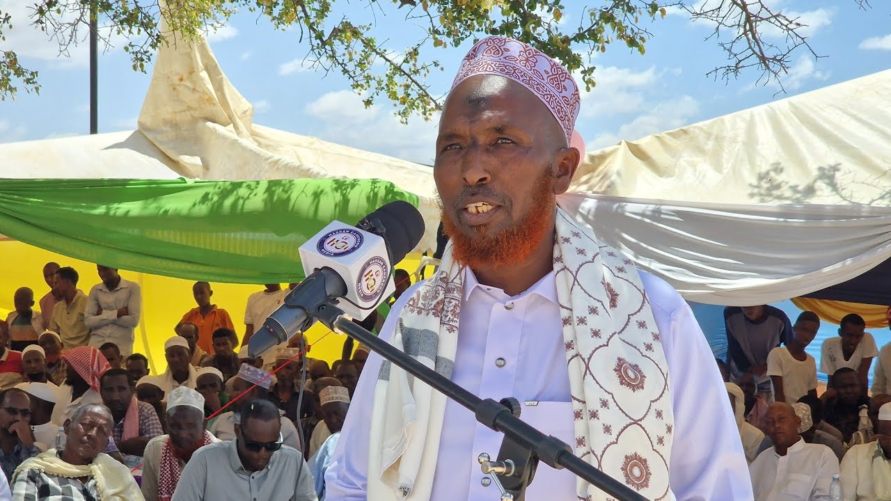 LIVE : THE GRAND OPENING OF MASJID UMUNNA-HALIMA IN ELWAK - YouTube