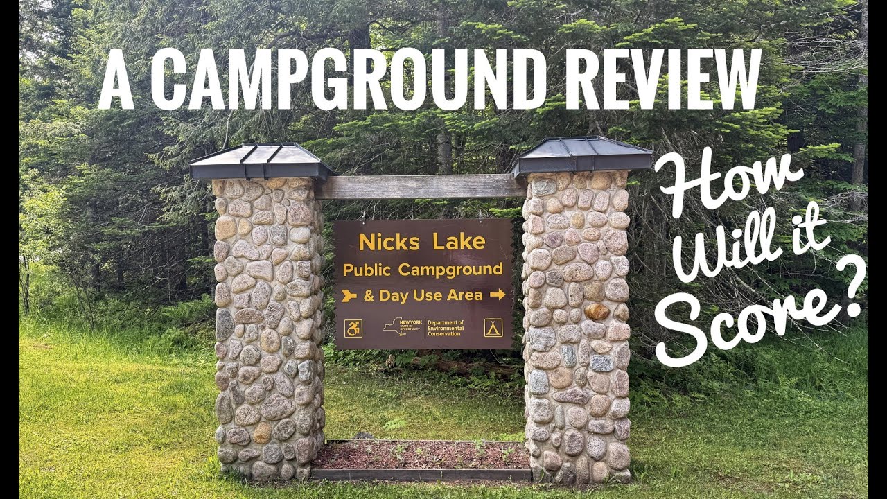 Nick's Lake DEC Campground Review - YouTube
