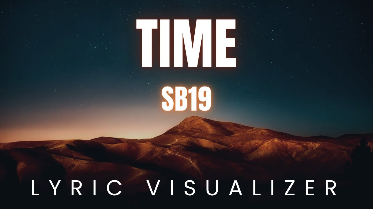 SB19 - Time | LYRIC VISUALIZER - YouTube