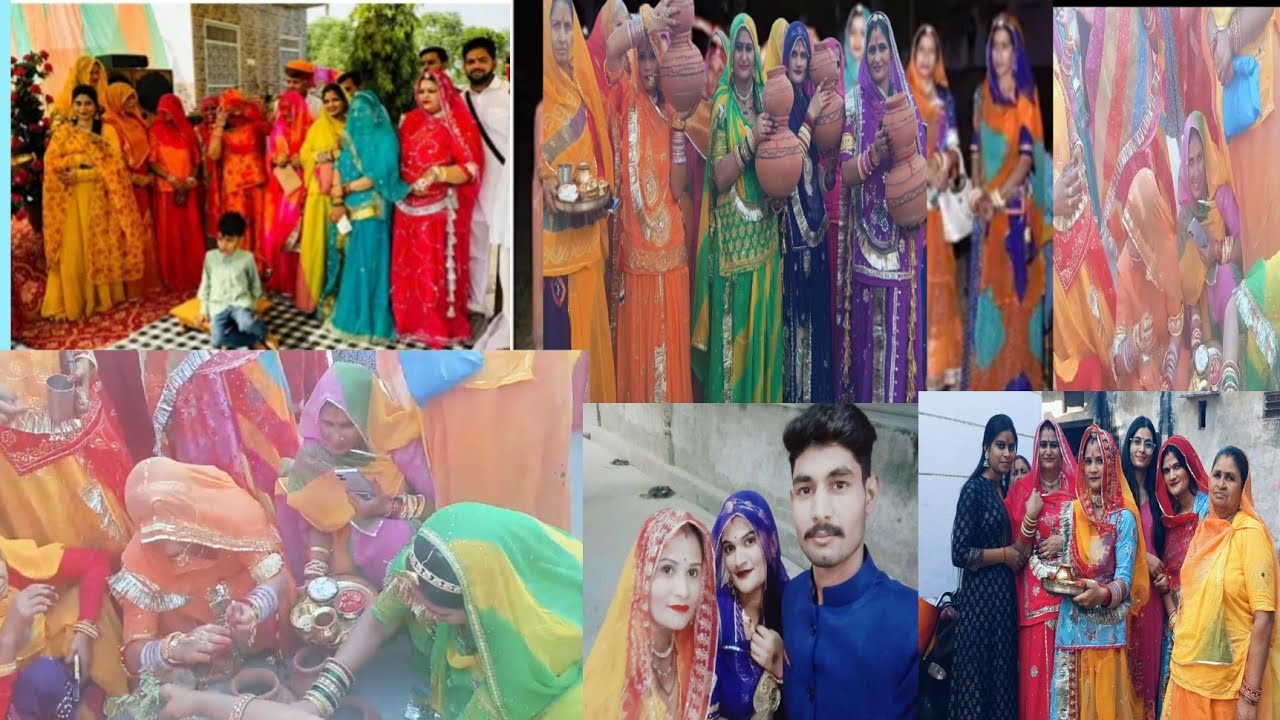 RAJPUTI CHAK BHAT /चाक भात |rajputi wedding ritual @starbaisa - YouTube
