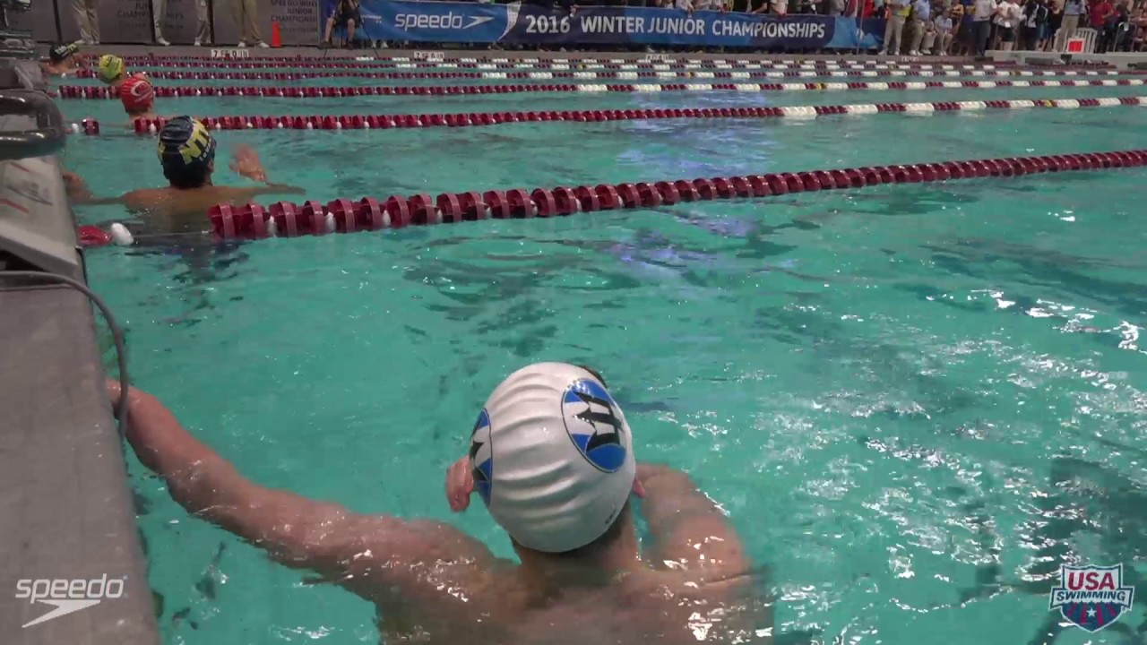 Men's 500 Free A Final | WEST | 2016 SPEEDO WINTER JR. CHAMPIONSHIPS ...