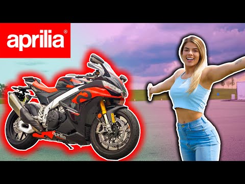 *CRAZY* 2021 APRILIA RSV4 FACTORY First Ride!!