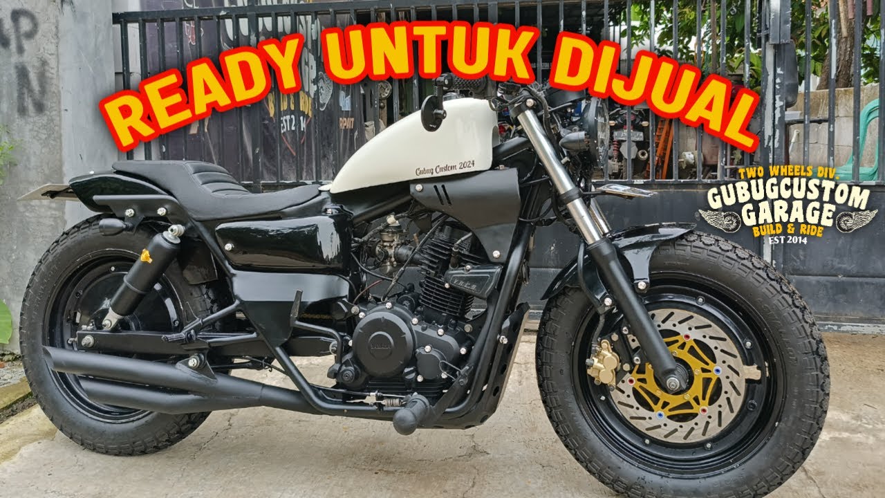 Bikin motor custom untuk dijual spesial awal tahun - YouTube