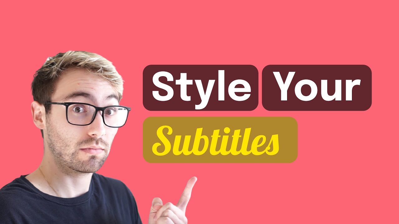 How to Add Stylized Subtitles to Your Videos (ADD SOME SPICE TO YOUR ...