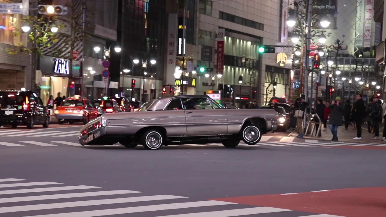Tokyo Lowriders in Shibuya! - YouTube
