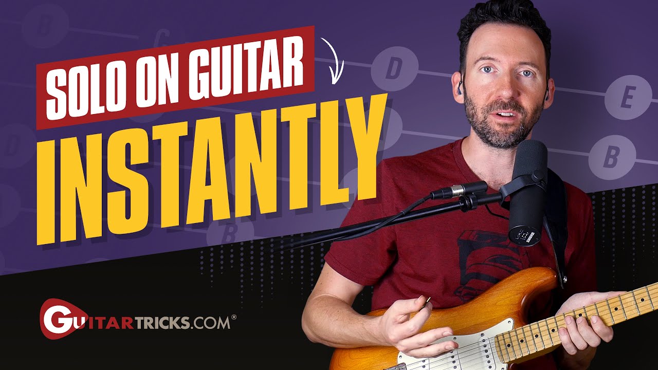 Guitar Solo Lesson - Learn To Solo RIGHT NOW For Beginners | Guitar ...