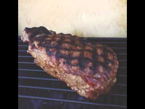 2 inch thick NY Strip Steak - YouTube
