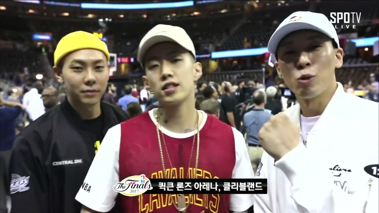 170610 NBA FINALS 4차전 (AOMG interview cut) - YouTube