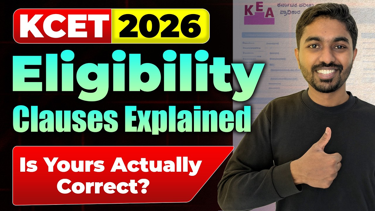 Most KCET Students Don’t Understand the Application Form Eligibility ...