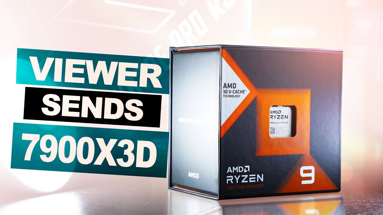 A viewer SENT me a 7900X3D — Unboxing - YouTube