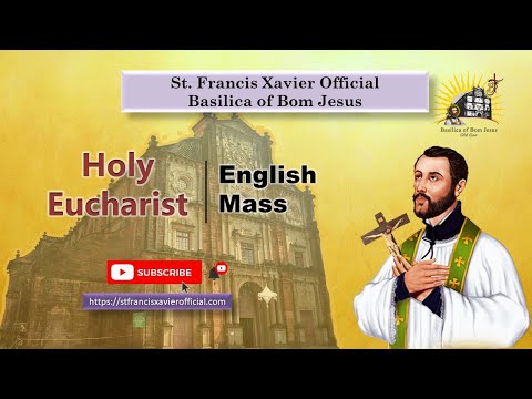 LIVE  9.15 AM Mass in English  | Basilica of Bom Jesus | Sunday 27 February 2022