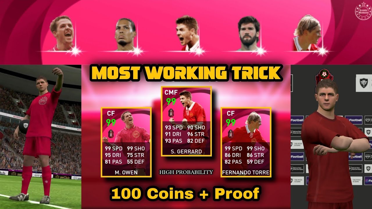 Trick To Get ICONIC MOMENT GERRARD in First Try 🔥 | Liverpool Iconic ...