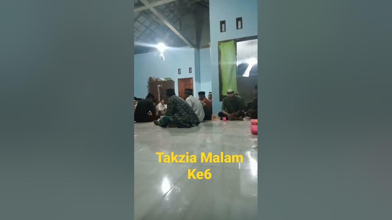 Takzia Malam Ke6 - YouTube