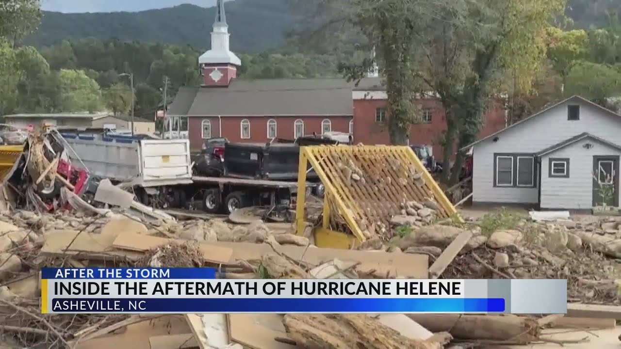 Inside the aftermath of Hurricane Helene - YouTube