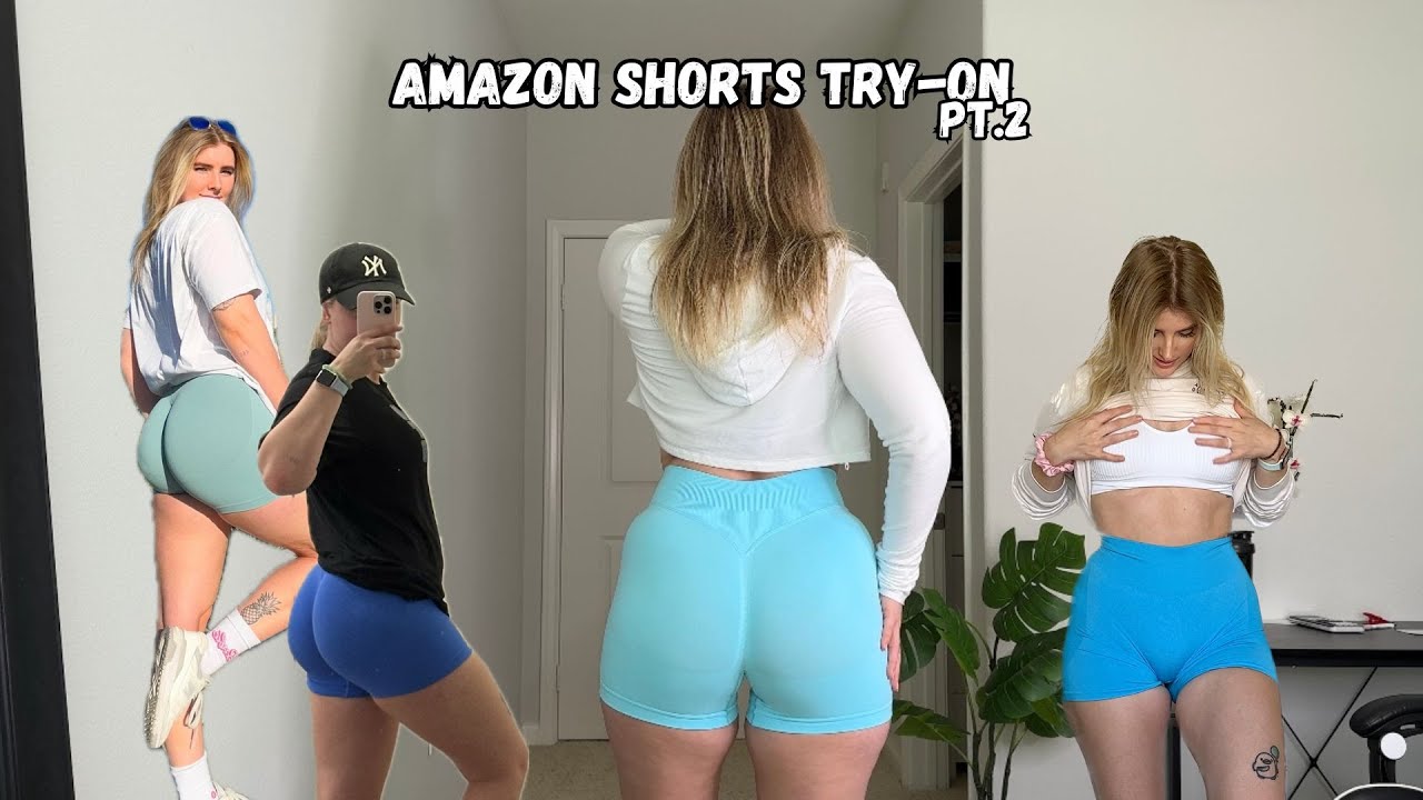 MOST FLATTERING SHORTS EVER?! PT.2 | AMAZON EDITION - YouTube