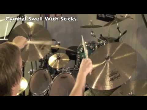 Drum Lesson: Billy Ashbaugh: Cymbal Swells - YouTube