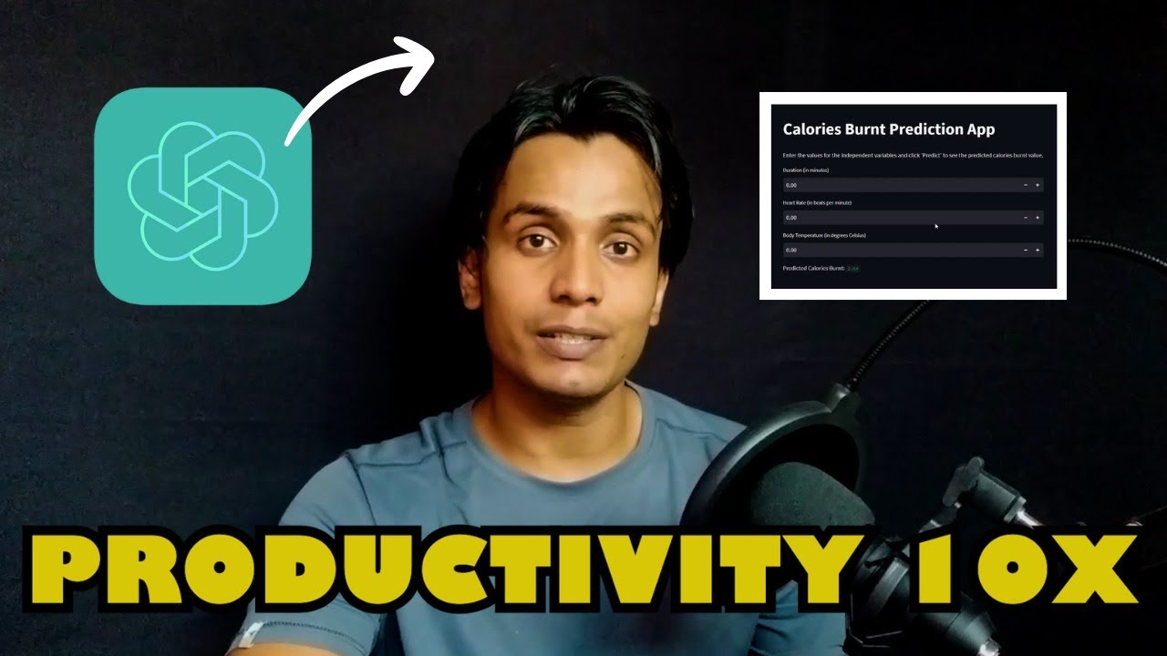 I created end to end Data Science project application within 25min ...