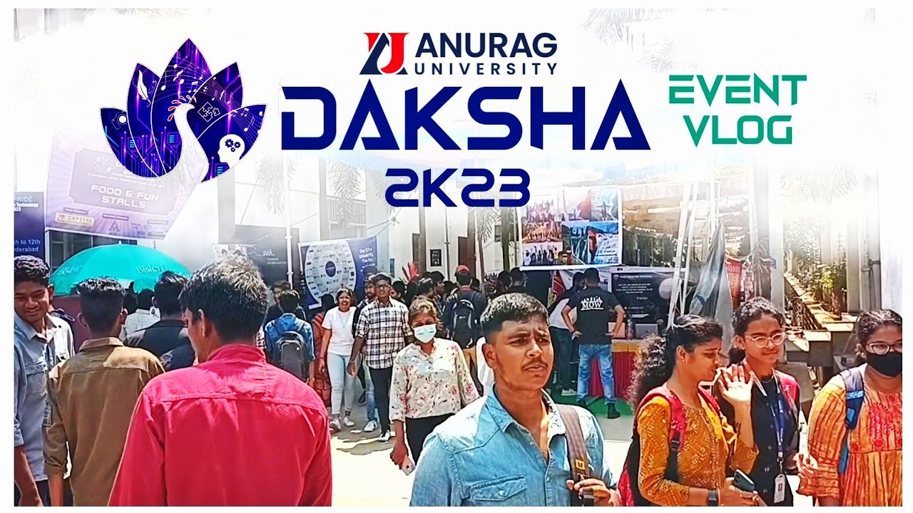Watch Anurag University Daksha Event in Venu Visuals! - YouTube