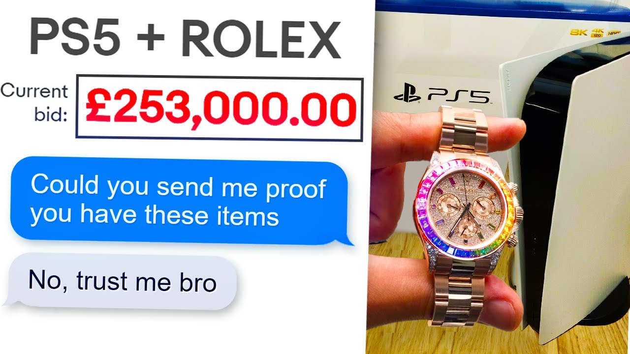 MESSING WITH PS5 SCAMMERS... AGAIN - YouTube