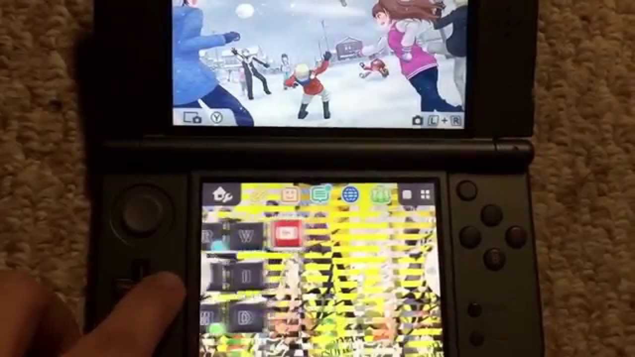 When I tried to make a custom 3DS theme - YouTube